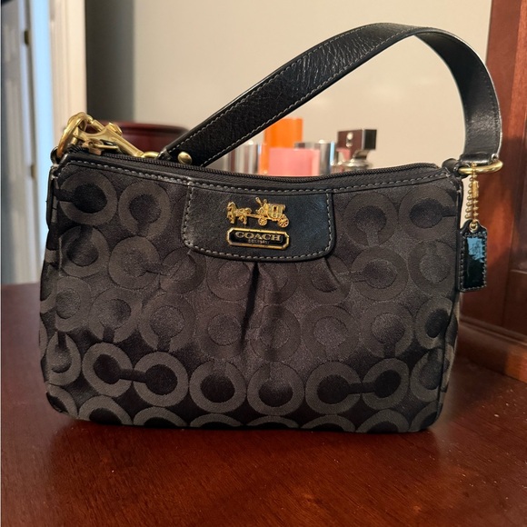Coach | Bags | Like New Vintage Coach Madison Mini Bag Black Signature ...
